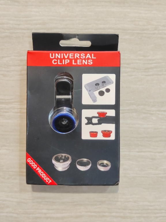 Universal Clip Lens, Photography, Lens & Kits on Carousell