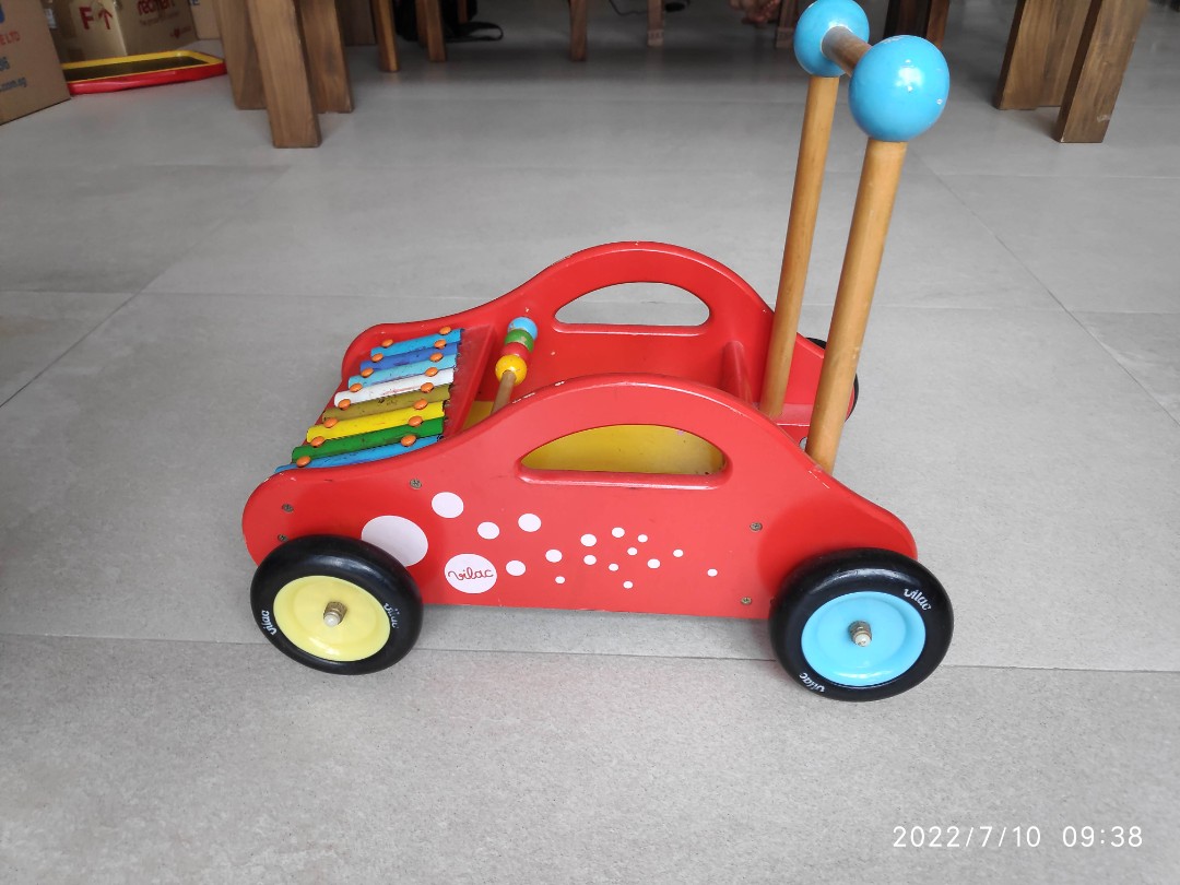 Vintage Baby walker, Babies & Kids, Infant Playtime on Carousell