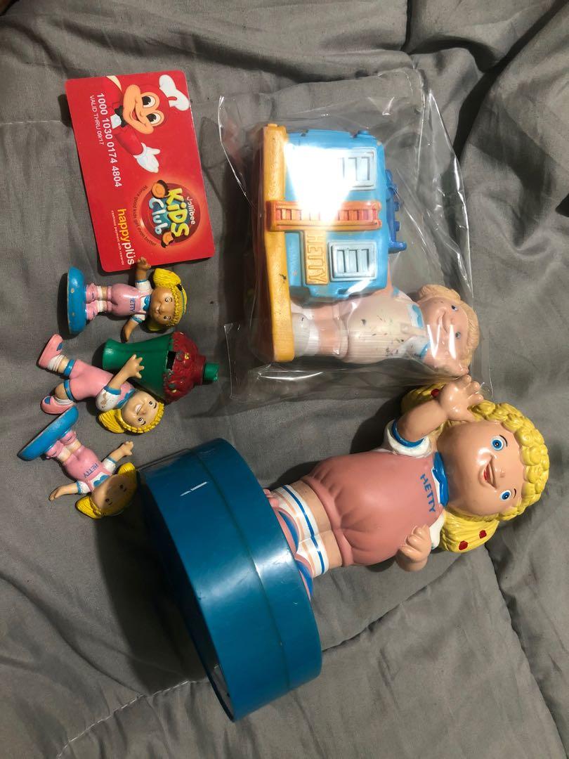 Vintage hetty spaghetti jollibee toy set, Hobbies & Toys, Toys & Games ...
