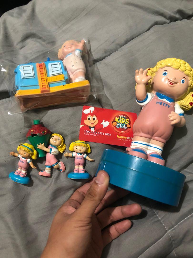 Vintage hetty spaghetti jollibee toy set, Hobbies & Toys, Toys & Games on Carousell