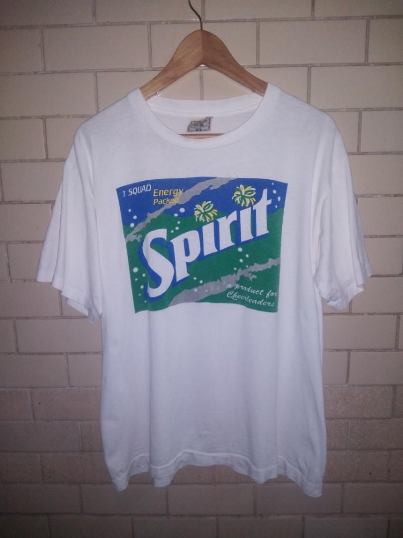 vintage sprite parody "spirit" tee by alore made in usa, Men's Fashion ...