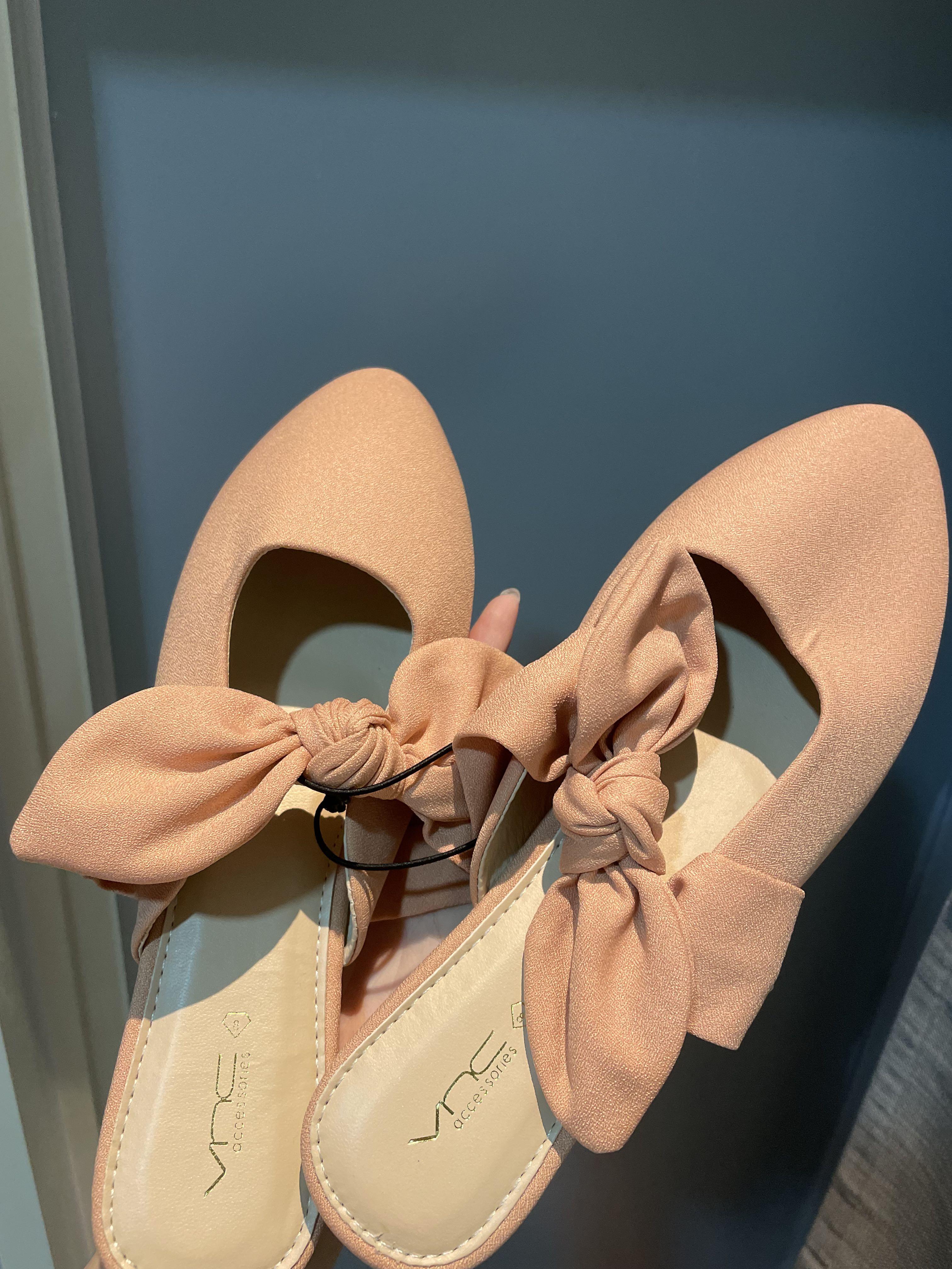 VNC FLATSHOES ORIGINAL TIDAK PERNAH DIPAKAI, Fesyen Wanita, Sepatu di ...