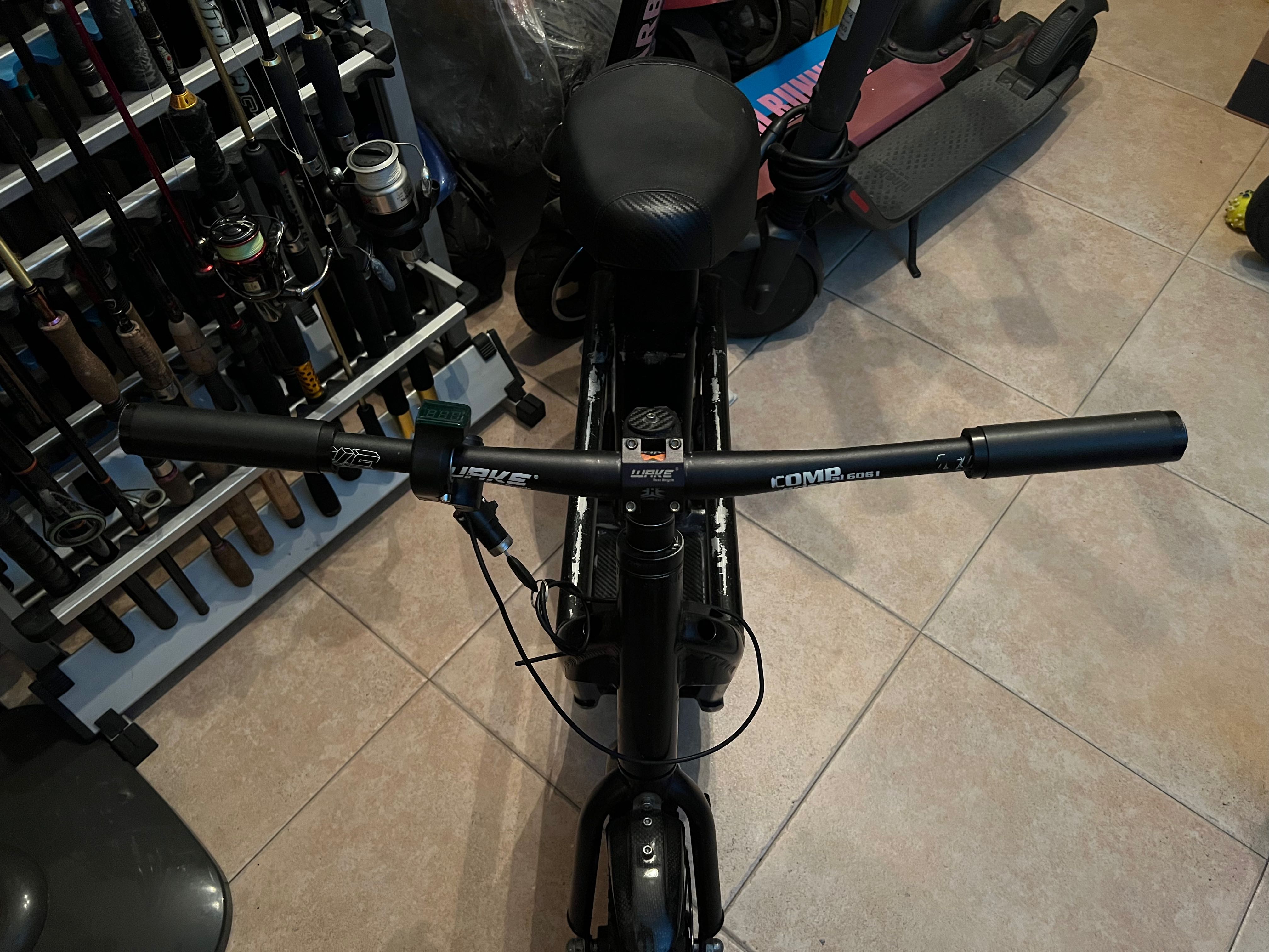Wake bar, wake stem, stem extender, gup grip, carbon stem cap, Sports ...