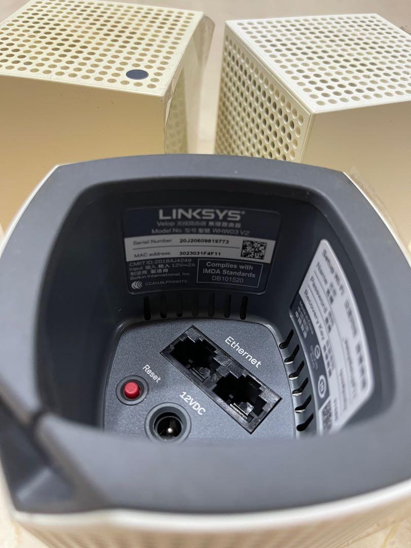 Wifi Mesh Linksys Velop WHW03V2 AC6600, Computers & Tech, Parts & Accessories, Networking on ...