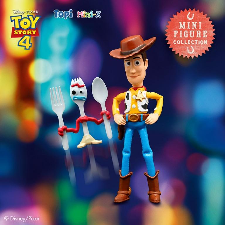 (預訂12/2022) Topi 反斗奇兵 Toys Story 4 Mini Figure Collection 原盒6Pcs, 興趣及遊戲 ...