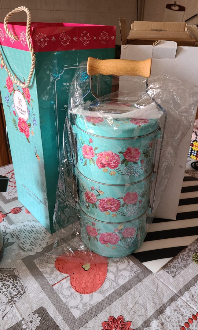 3 layer tingkat, Furniture & Home Living, Kitchenware & Tableware, Food ...