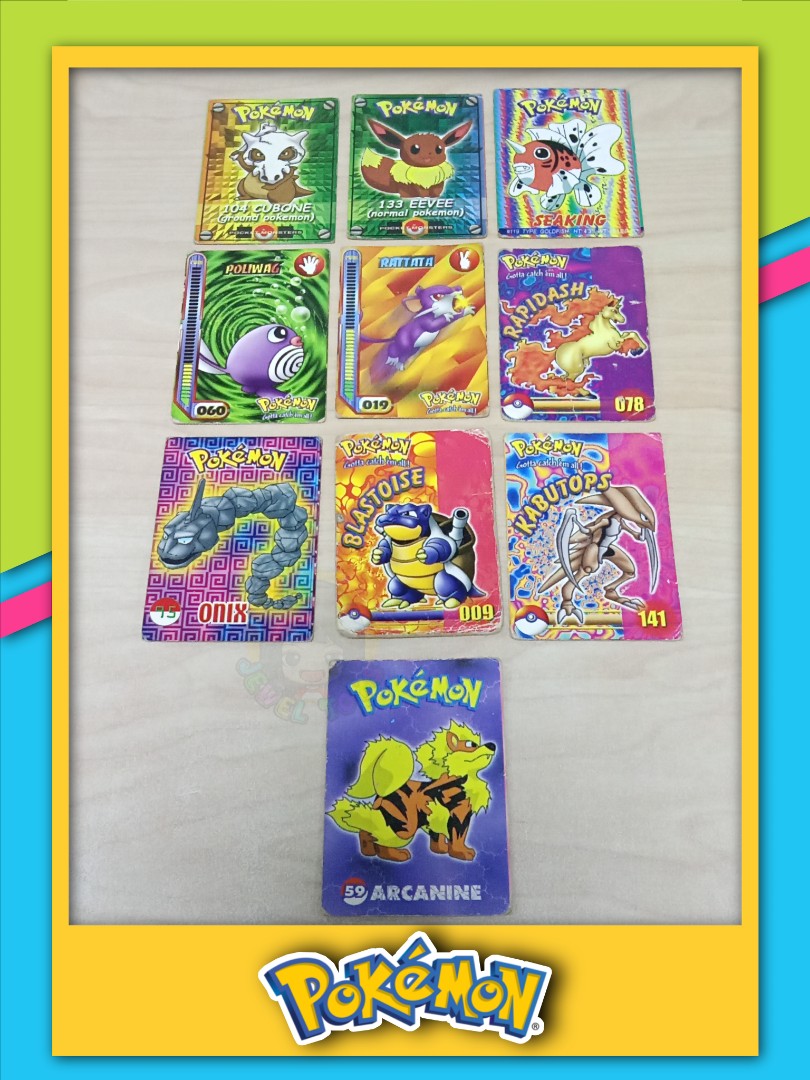 90's Vintage Pokemon Teks | Half Size, Hobbies & Toys, Toys & Games on ...