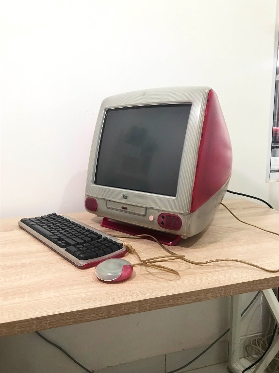 Apple iMac G3 1st Gen Strawberry [RARE], Elektronik, Komputer, Desktop ...
