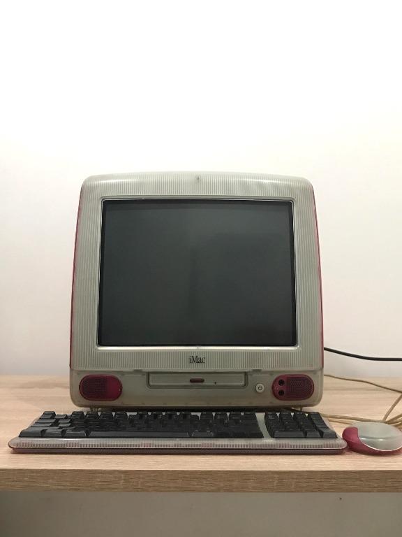 Apple iMac G3 1st Gen Strawberry [RARE], Elektronik, Komputer, Desktop ...