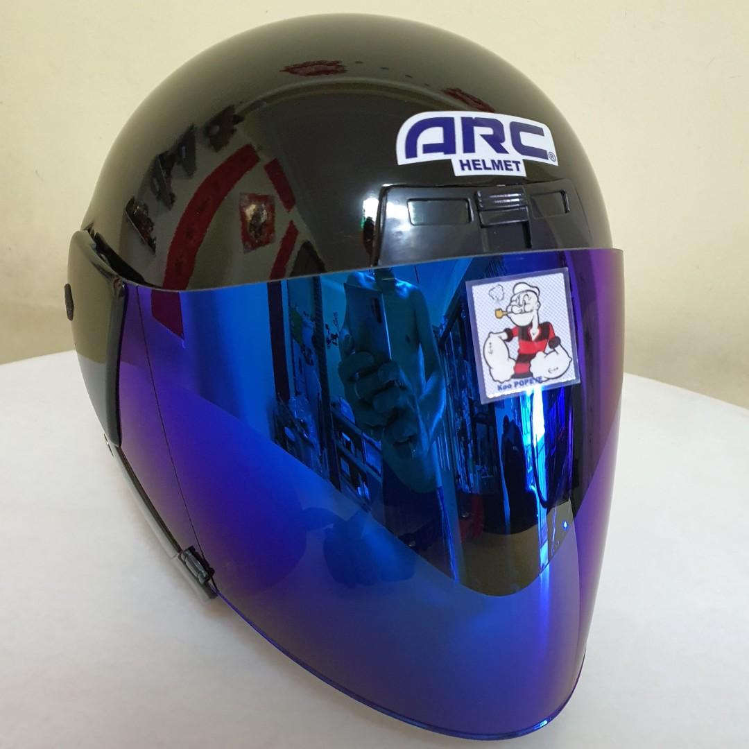ARC ASTRO HELMET BLACK COLOR, Motorcycles, Motorcycle Accessories on ...