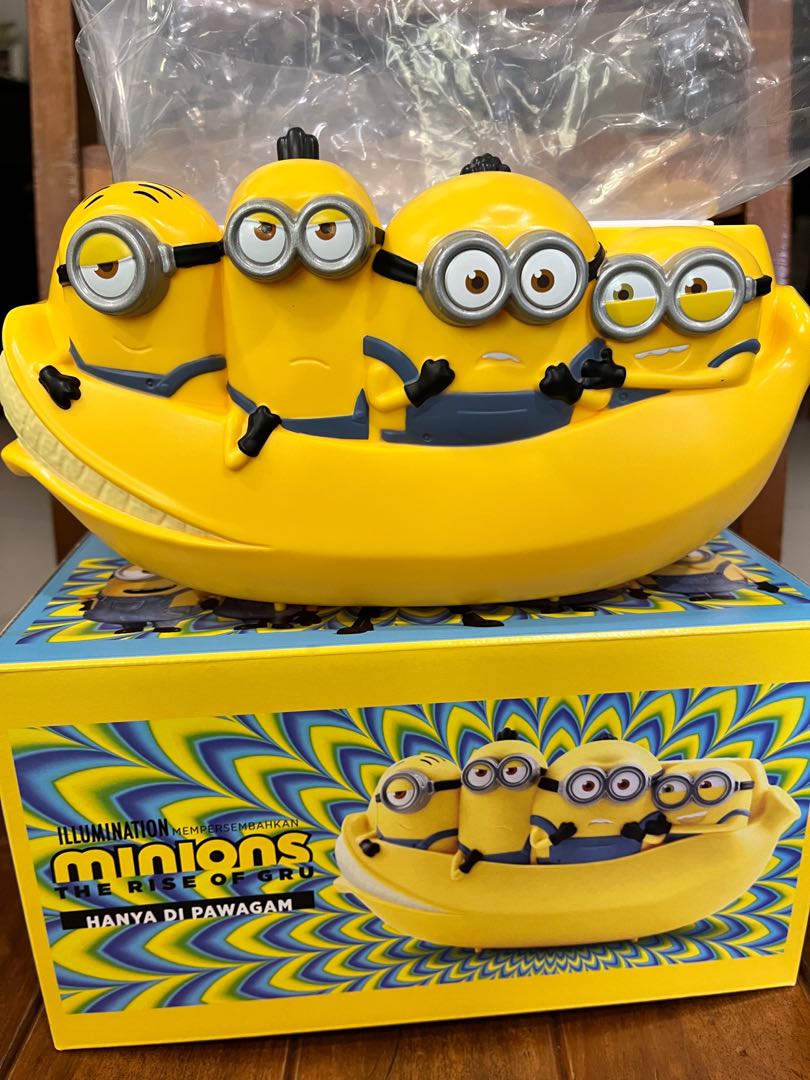 Authentic MCD Minions Basket, Hobbies & Toys, Toys & Games on Carousell