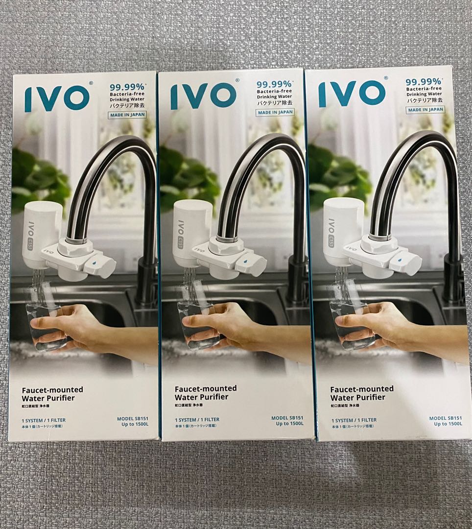 AUTHORIZED DEALER IVO WATER PURIFIER COMPLETE SET IVO REFILL IVO C151 ...