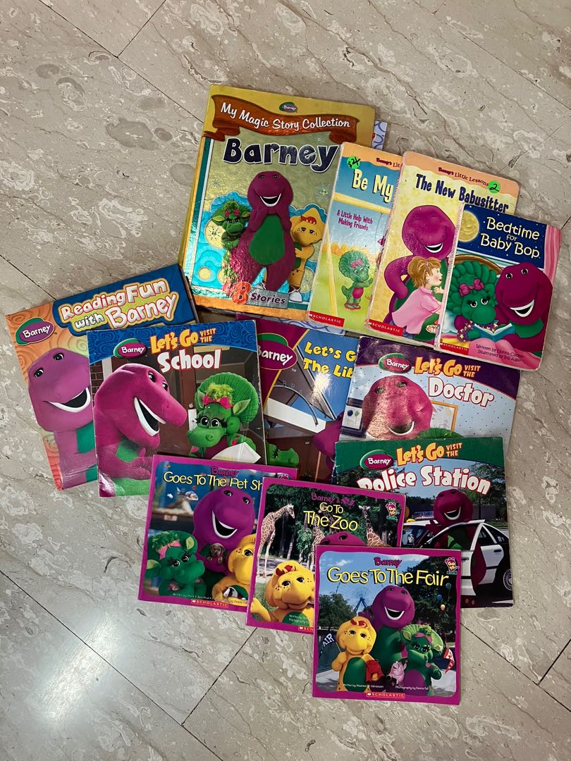 Big bundle of Barney books, Hobbies & Toys, Books & Magazines, Children ...