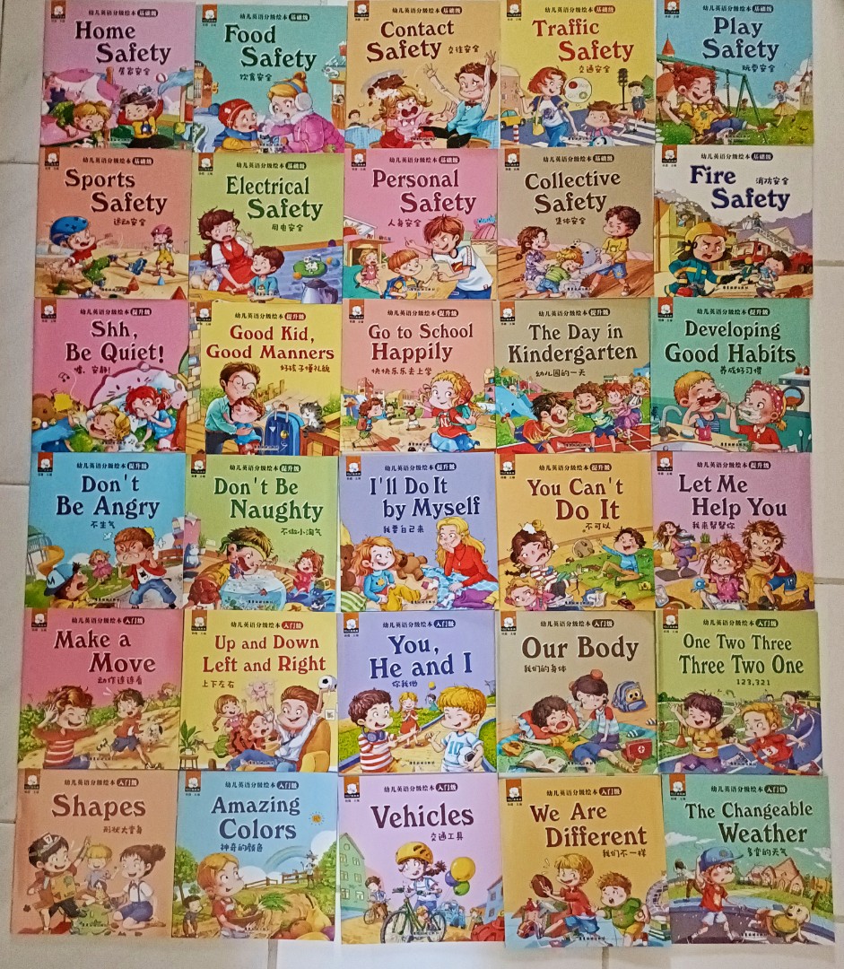 Bilingual Story book (30 books), Hobbies & Toys, Books & Magazines ...