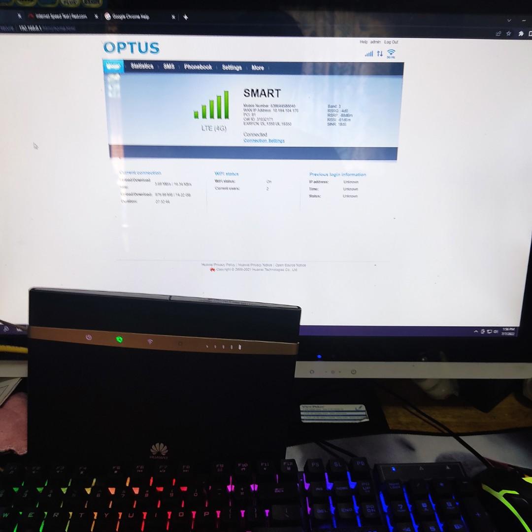 black Mamba modem huawei B525s-65A, Mobile Phones & Gadgets, Other ...