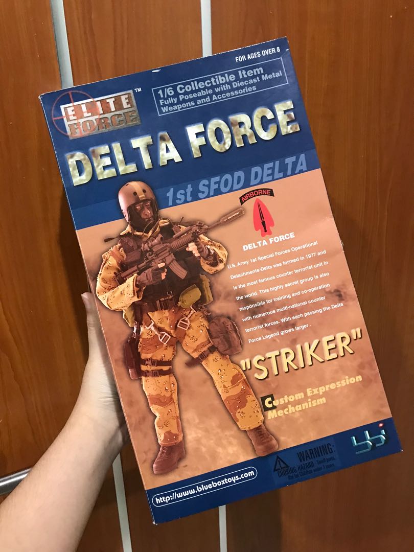 blueboxtoys blue box figure tentara elite force delta force 1/6 ...