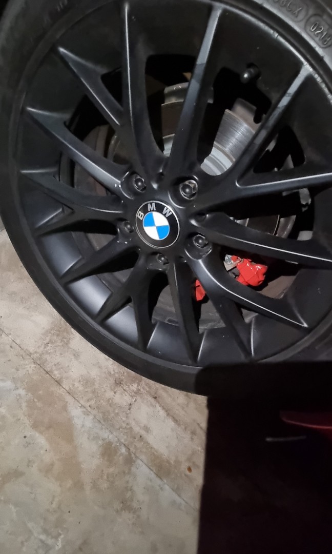 BMW Original Stock 17inch Rims from F20 Urban, Car Accessories, Tyres ...
