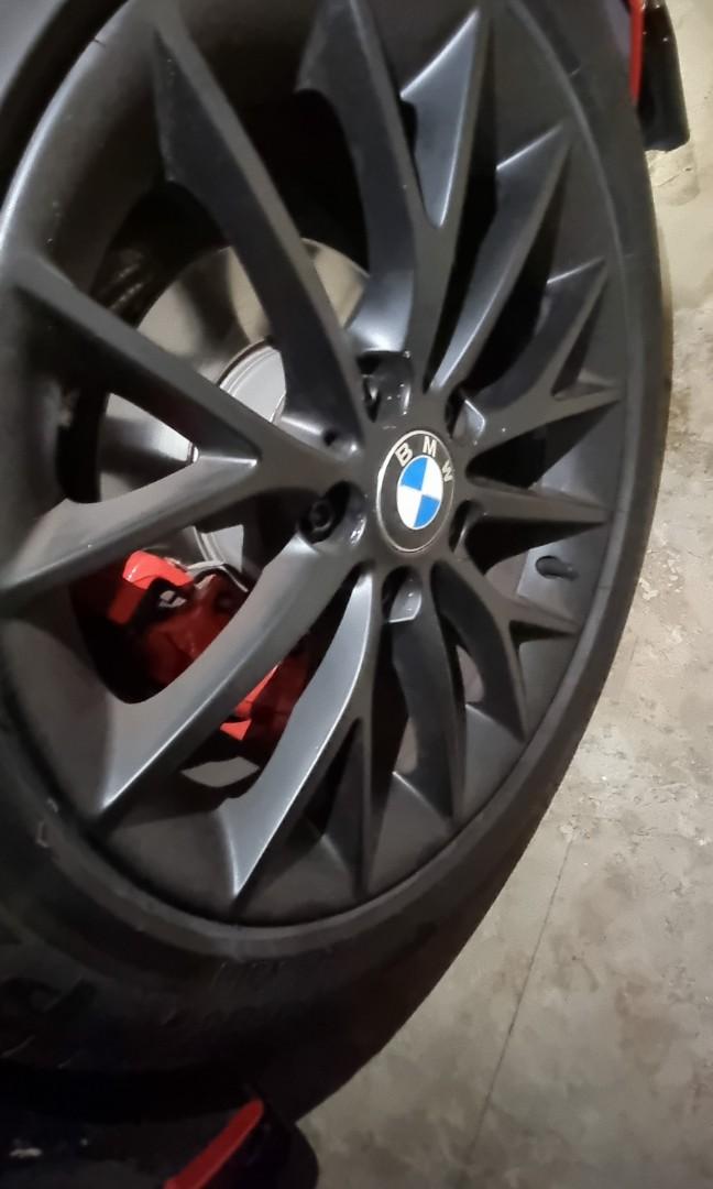 BMW Original Stock 17inch Rims from F20 Urban, Car Accessories, Tyres ...
