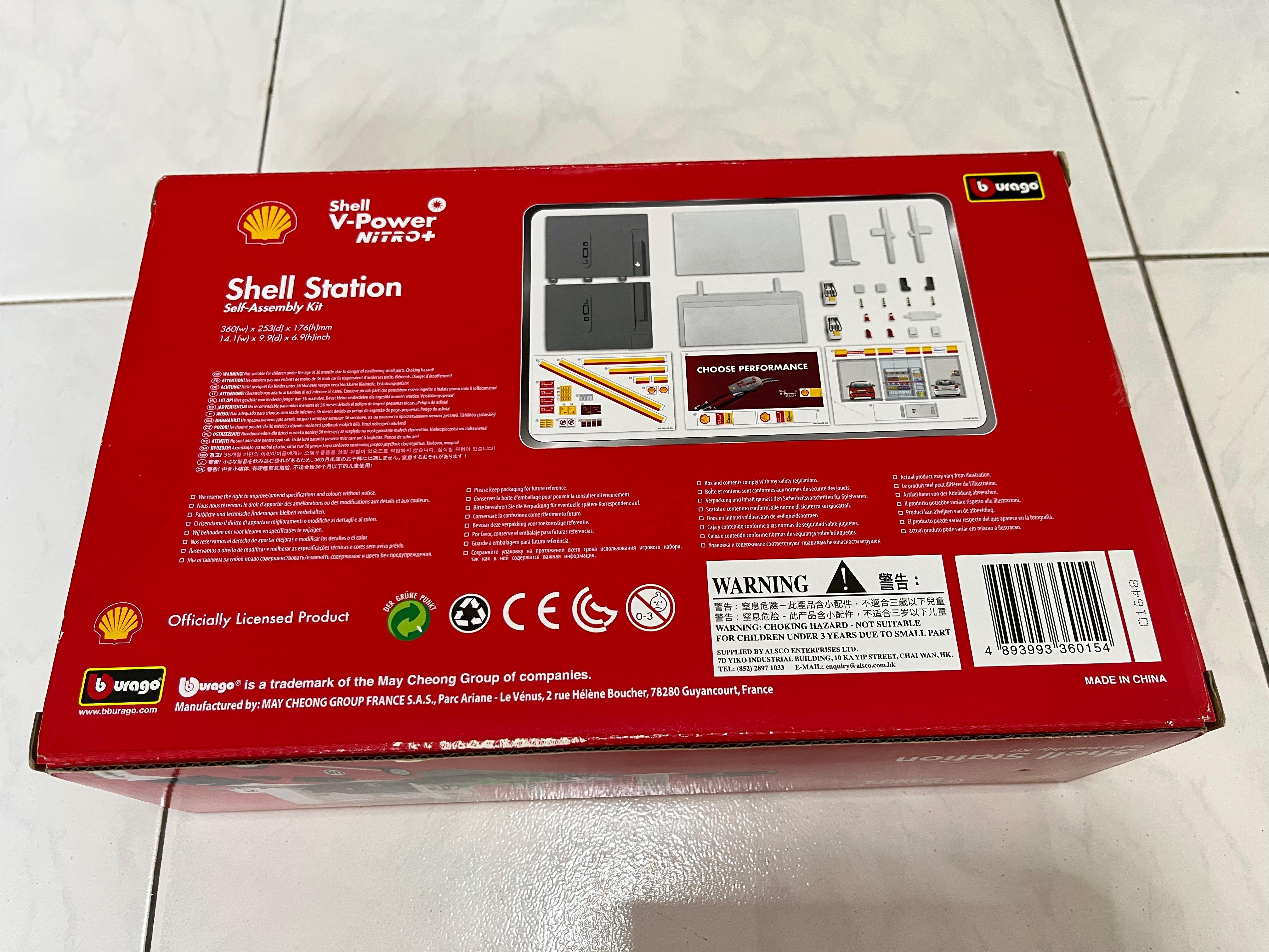 Burago Shell Station, Hobbies & Toys, Toys & Games on Carousell