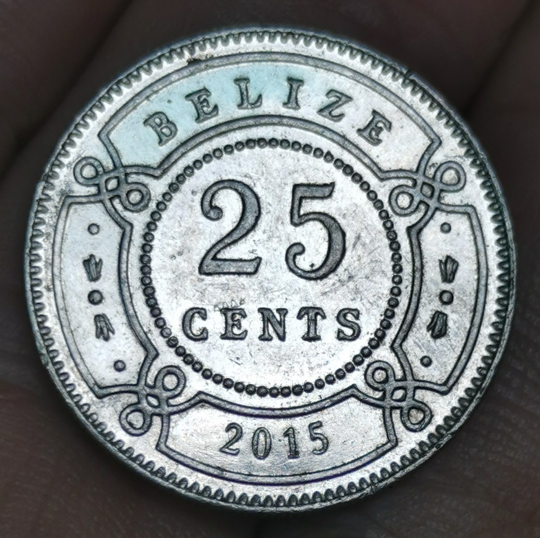 C64: 2015 Belize 25 cents coin Nickle, Hobbies & Toys, Collectibles ...