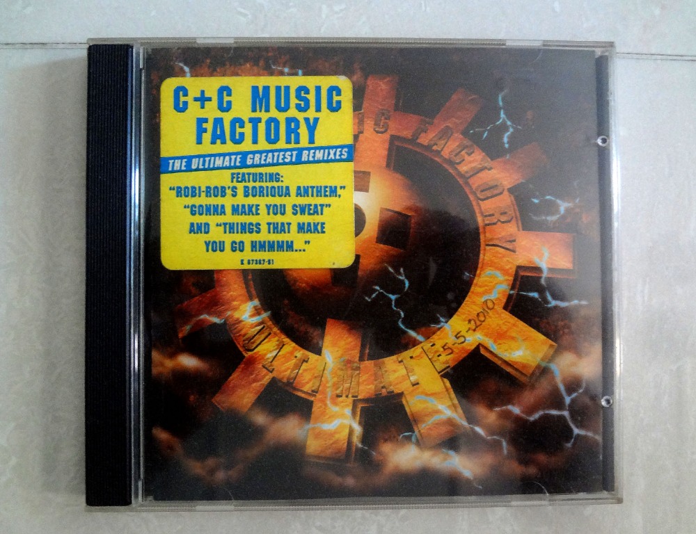 C + C Music Factory CD The Ultimate Greatest Remixes, Hobbies & Toys ...