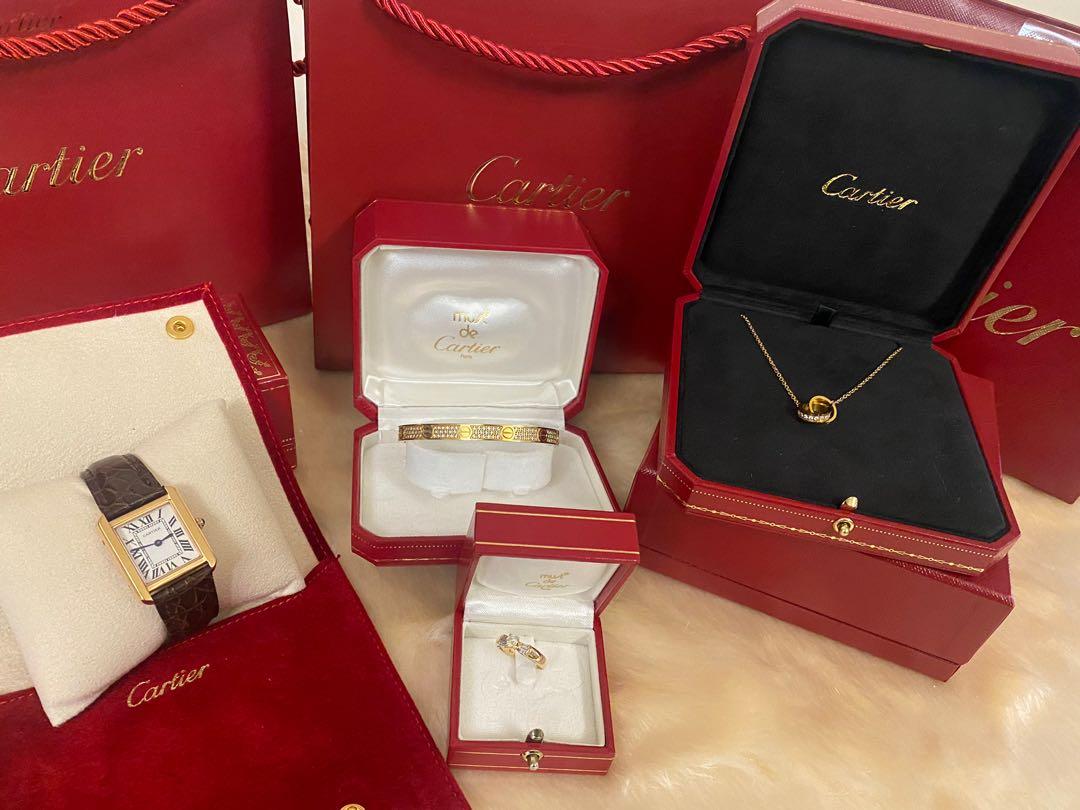 Cartier boxes, Luxury, Accessories on Carousell