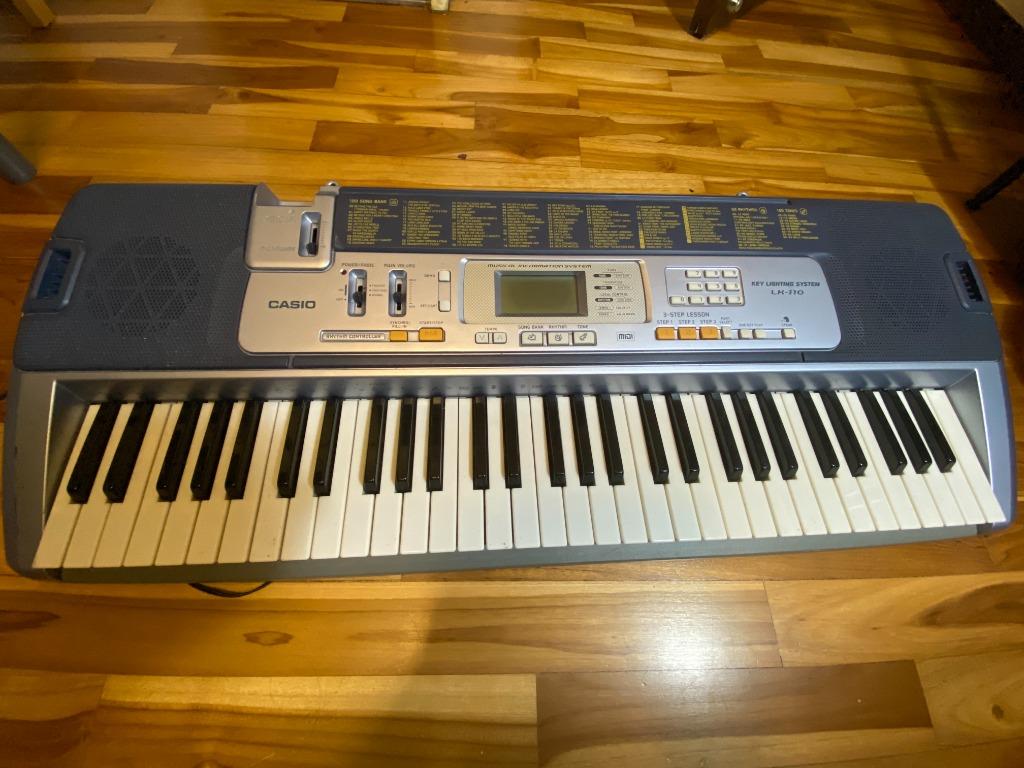Keyboard CASIO Key Lighting System LK110 for sale, Hobbies & Toys ...