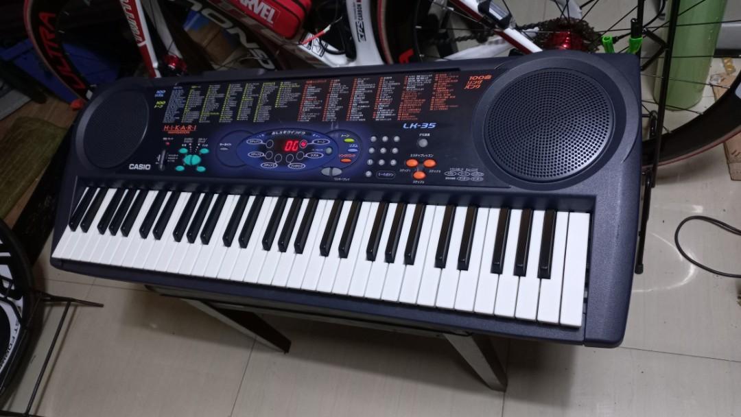 Casio LK-35 Portable 61-Key Keyboard Piano, Hobbies & Toys, Music ...