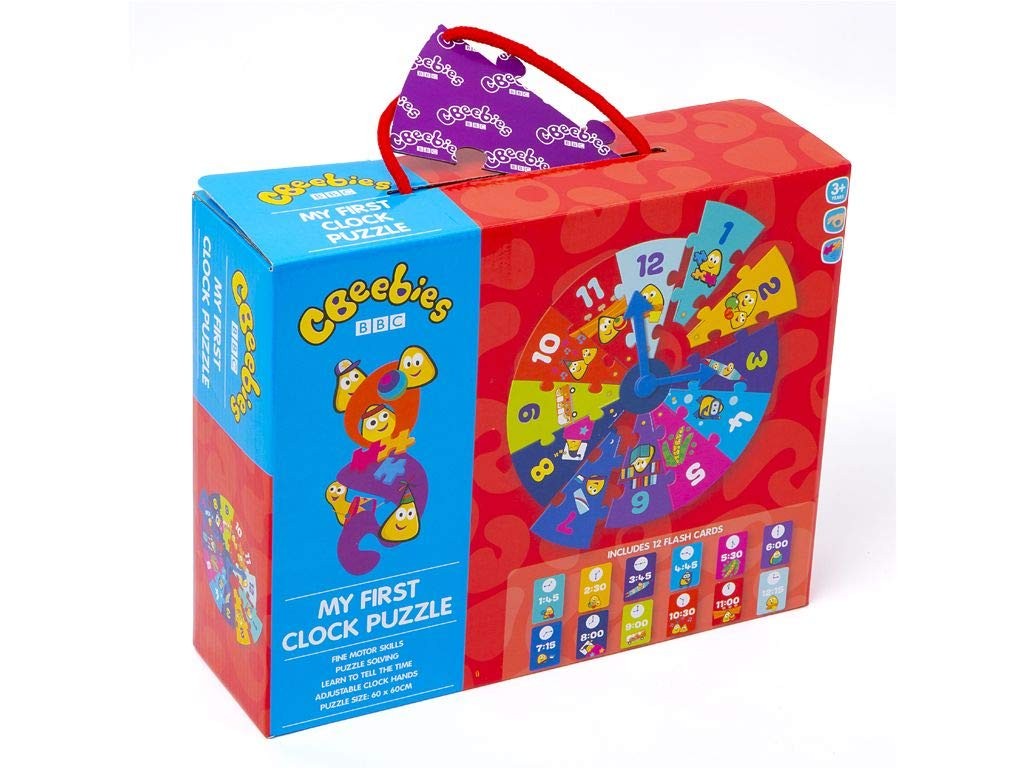 CBeebies Giant Clock Floor Puzzle, Hobbies & Toys, Toys & Games on ...