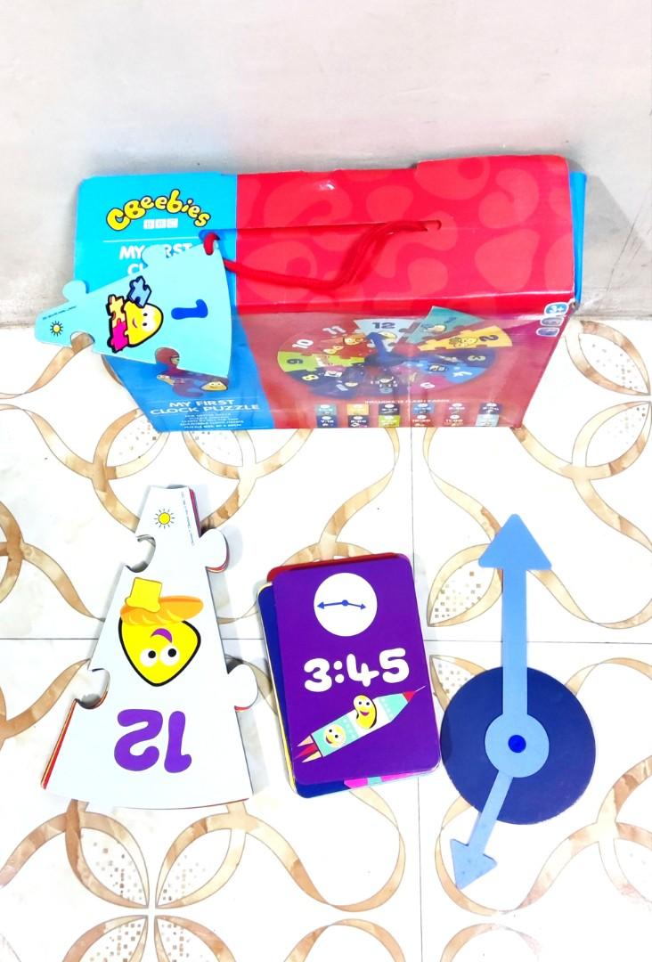 CBeebies Giant Clock Floor Puzzle, Hobbies & Toys, Toys & Games on ...