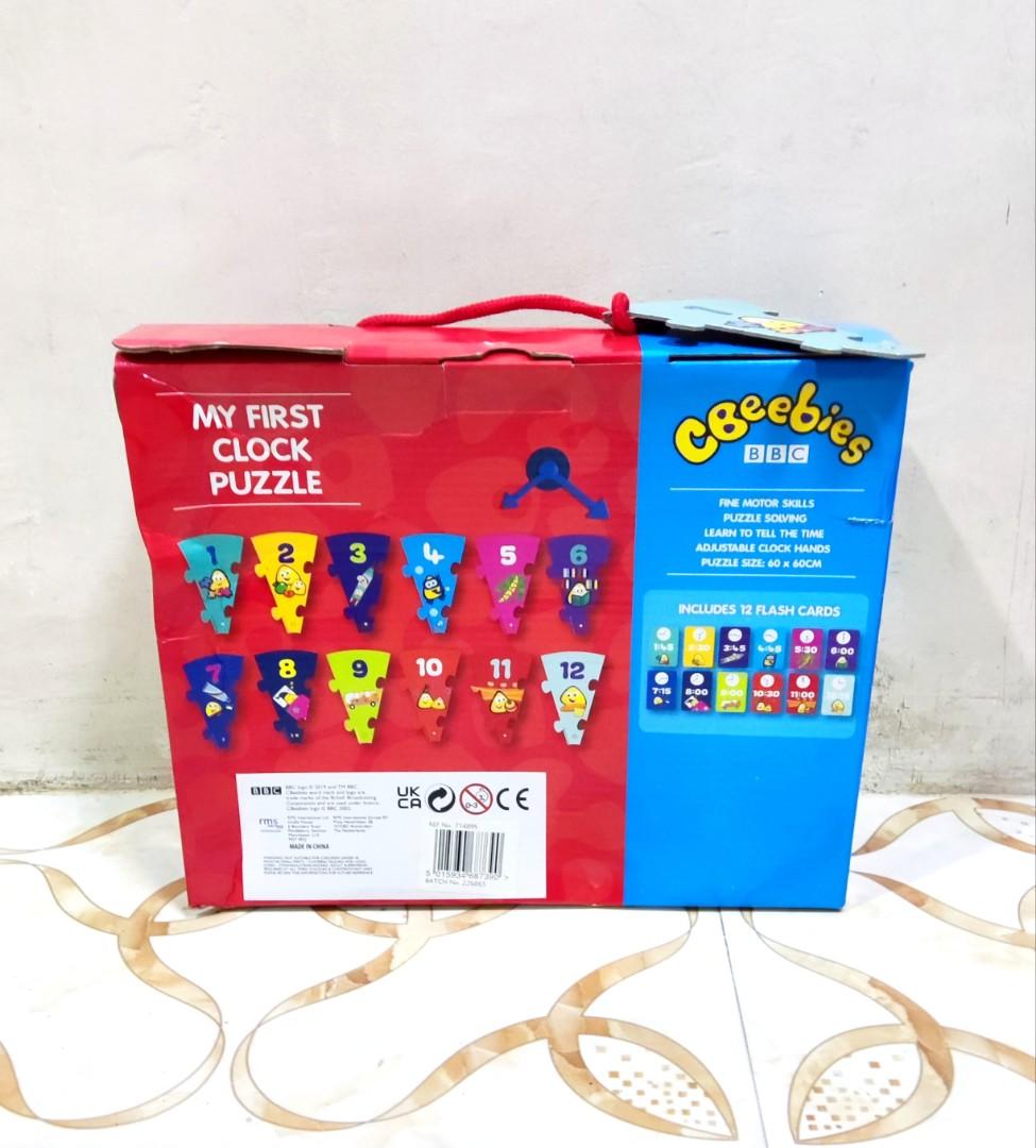 CBeebies Giant Clock Floor Puzzle, Hobbies & Toys, Toys & Games on ...