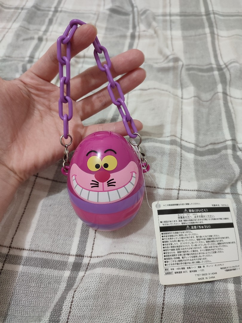 Cheshire Cat mini bucket, Hobbies & Toys, Toys & Games on Carousell