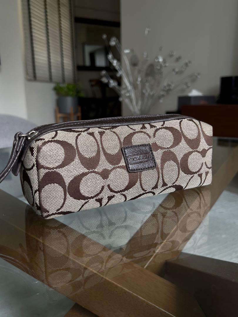 Coach Toiletry Kit Bag / Pouch, Women's Fashion, Bags & Wallets, Purses ...