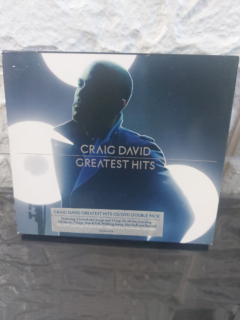 Craig David greatest hits 2cd, 興趣及遊戲, 音樂樂器 & 配件, 音樂與媒體 - CD 及 DVD ...