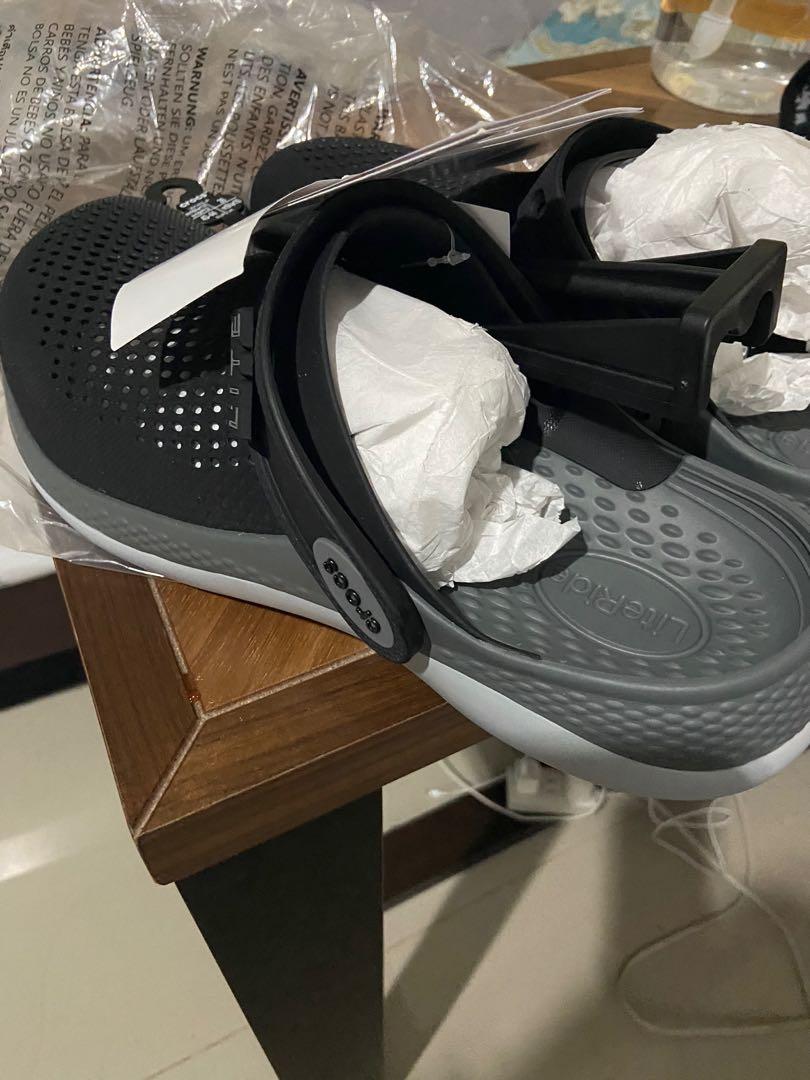 Crocs Literide 360 Clog in Black Slate Grey, Men's Fashion, Footwear ...