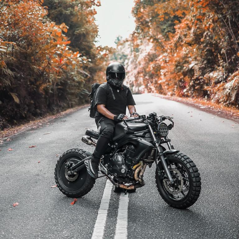 Custom Kawasaki ER6N 650 (Neo Tracker Convert), Motorbikes on Carousell