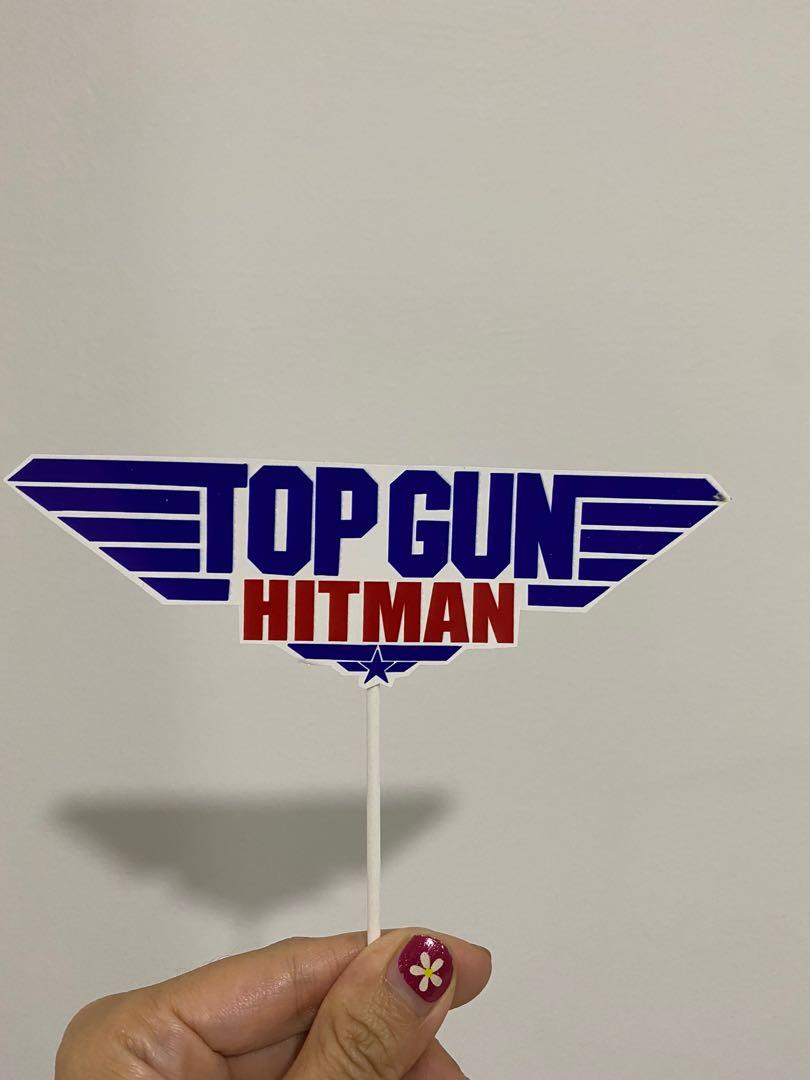 Customised your name Top Gun, Hobbies & Toys, Stationery & Craft ...