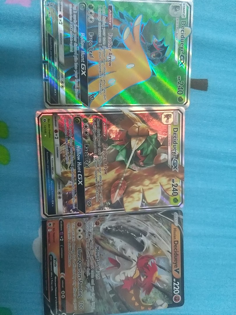 Decidueye GX FULL ART , GX , V card for sale( pokemon ), Hobbies & Toys ...