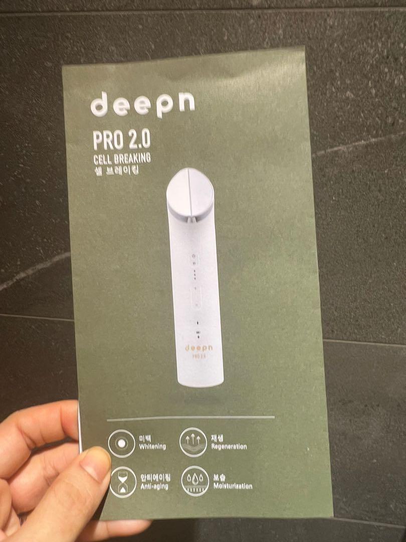 Deepn Pro 2.0 活胞機, 美容＆個人護理, 健康及美容 - 皮膚護理, 面部 - 面部護理 - Carousell