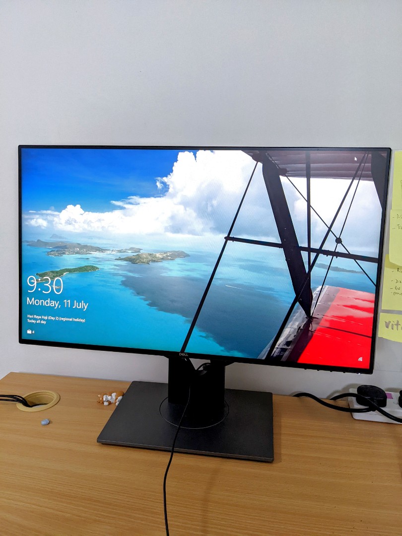 DELL U2417H desktop computer 21 inch monitor ultra sharp, Computers ...