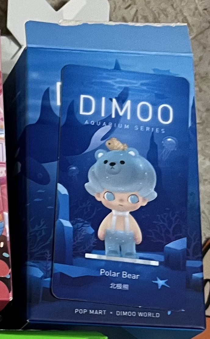 DIMOO AQUARIUM SERIES: POLAR BEAR, Hobbies & Toys, Toys & Games on ...
