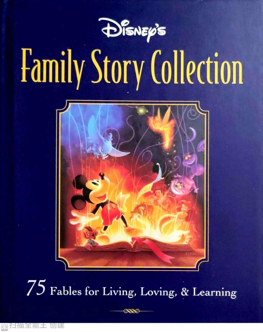 Disney Family Story Collection 75 fables, Hobbies & Toys, Books ...