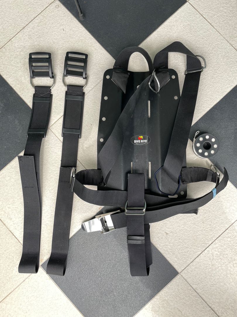 Dive Rite backplate system, Sports Equipment, Other Sports Equipment ...