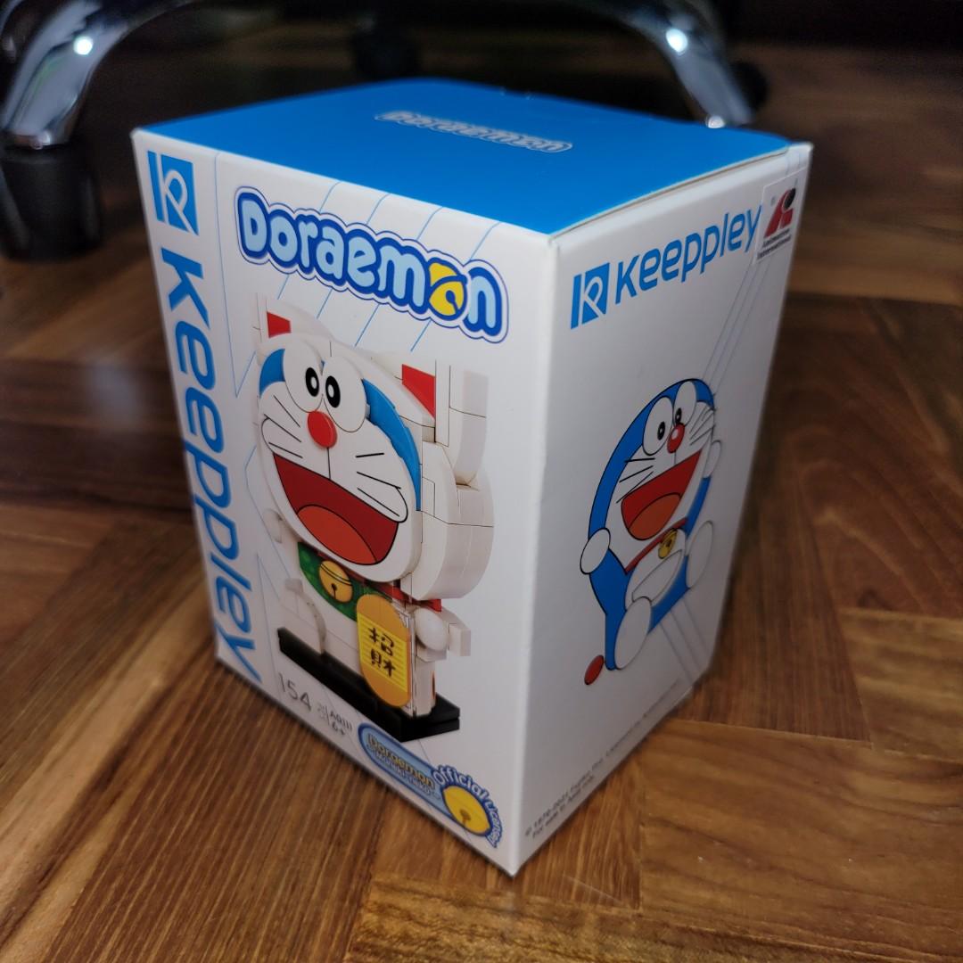 Doraemon Fortune Cat Brick, Hobbies & Toys, Toys & Games on Carousell