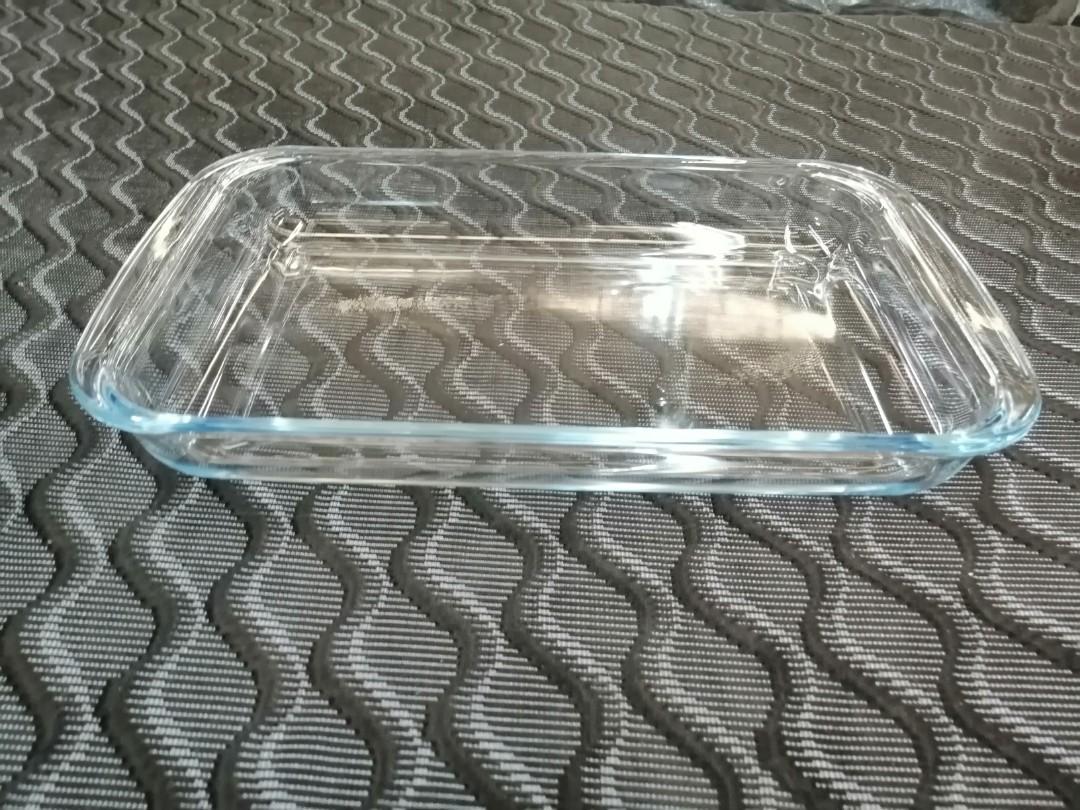Edge Glass Rectangular Baking Dish, Furniture & Home Living ...