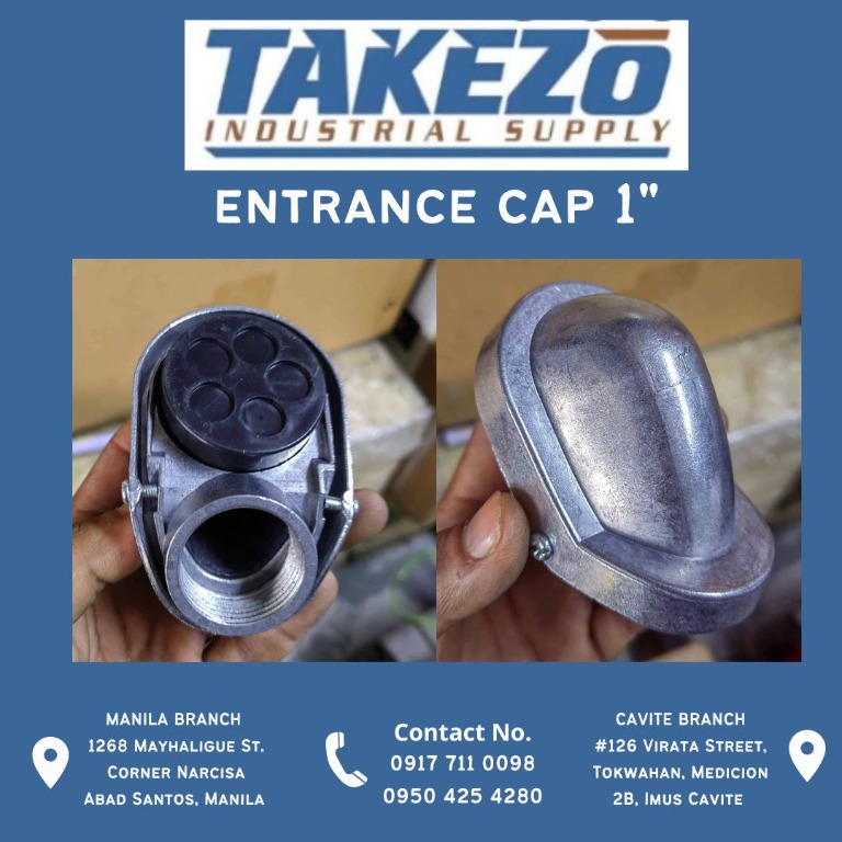 Entrance Cap 1", Commercial & Industrial, Construction Tools ...