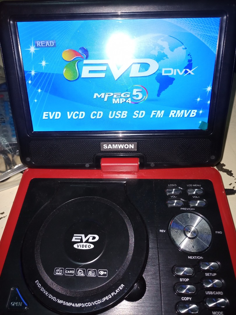 EVD CD PLAYER can convert to TV, TV & Home Appliances, TV ...