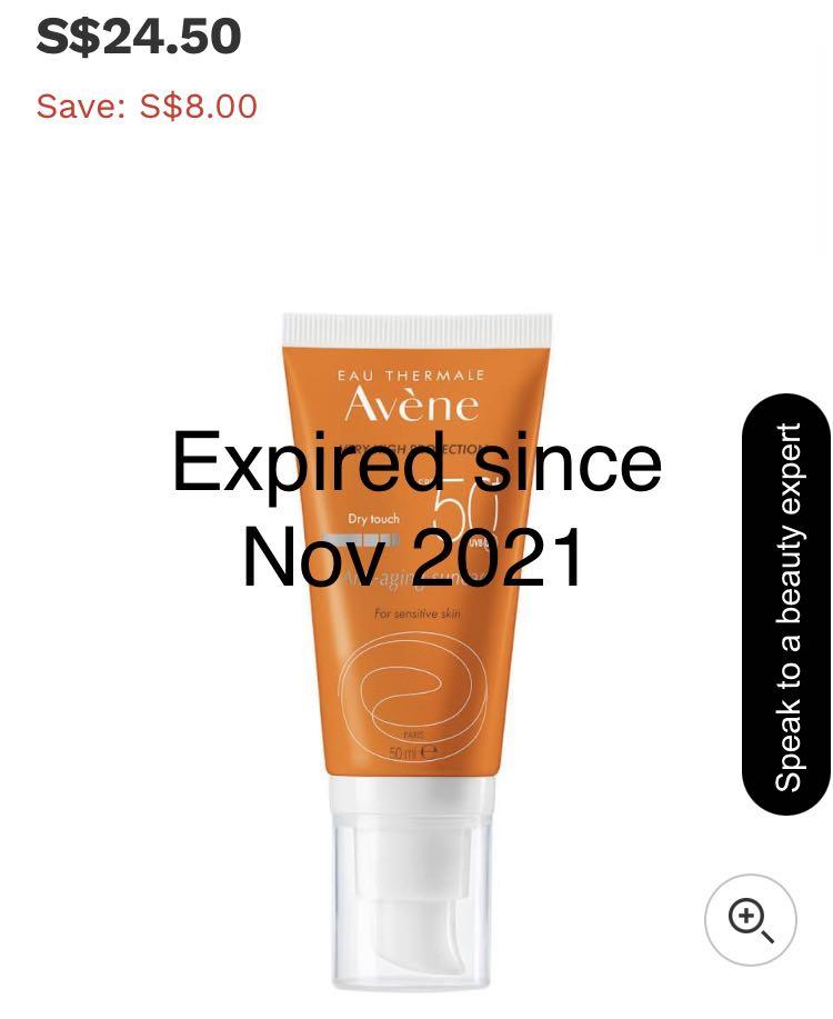 Expired BNIB Avene sun block / Missha sunblock korean brand / Hyssop ...