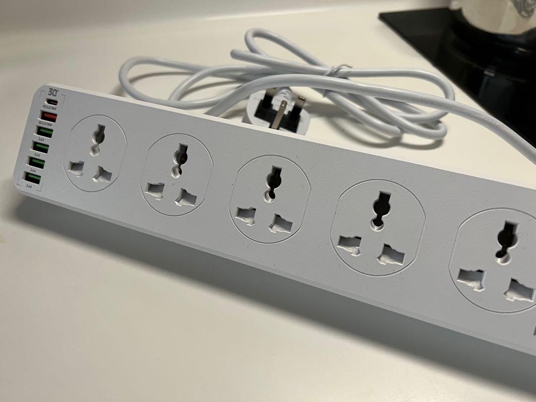 Extendable sockets (10-way), TV & Home Appliances, Electrical, Adaptors ...