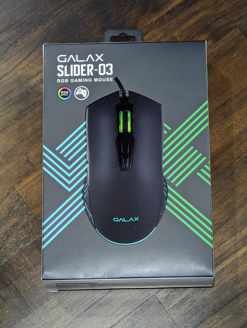 Galax Slider-03 RGB gaming mouse, Computers & Tech, Parts & Accessories ...